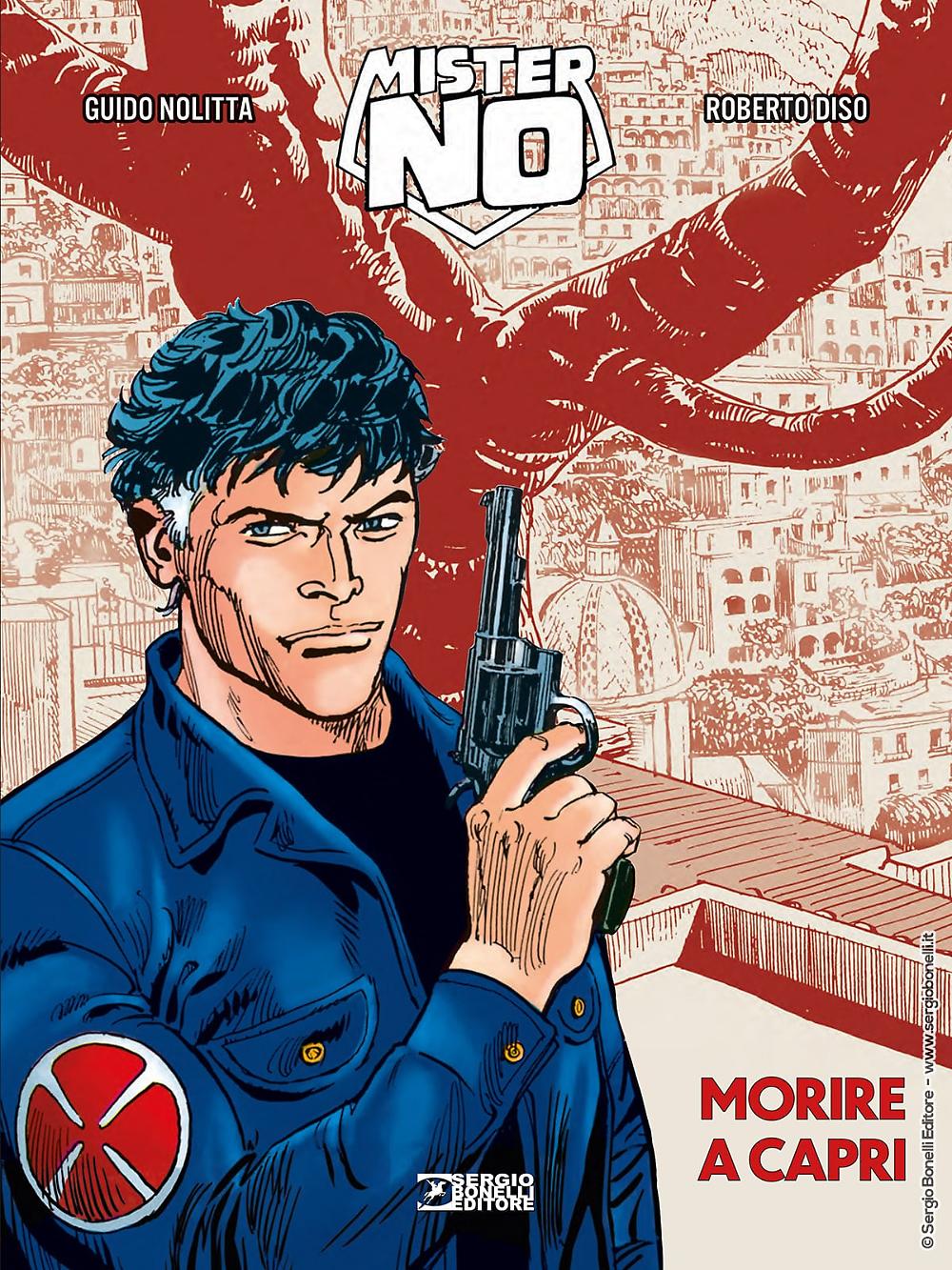 Il graphic novel che racconta l'avventura di Mister No a Capri
