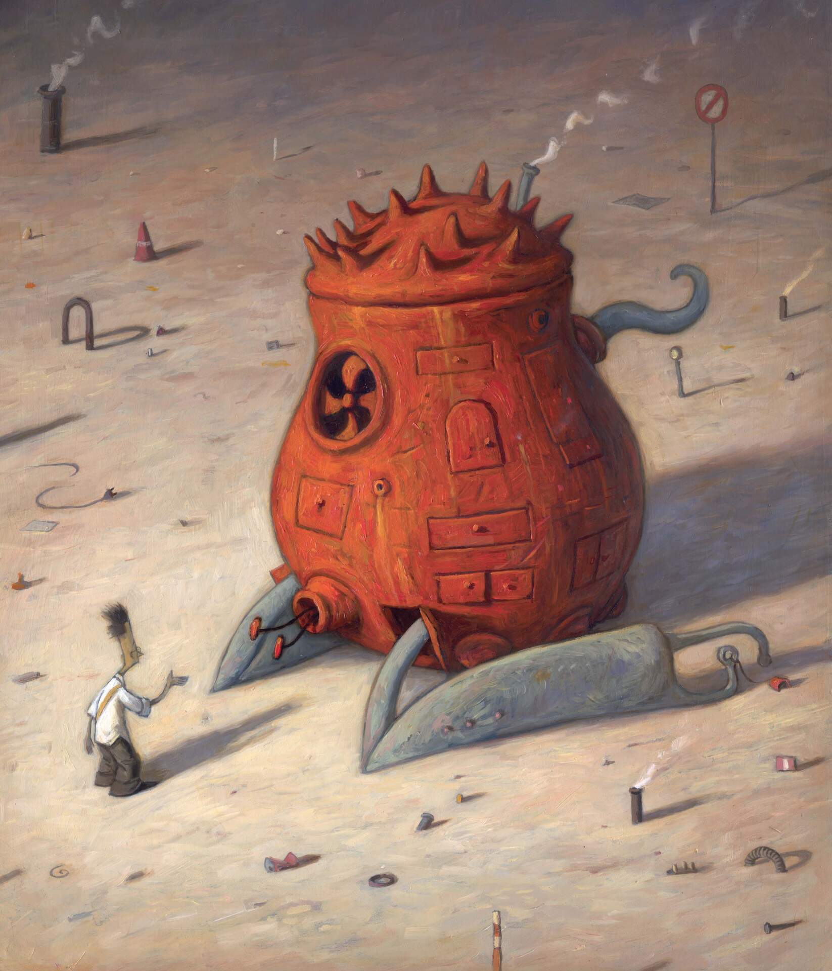 Creature, il pluripremiato Shaun Tan tra quadri, disegni e riflessioni