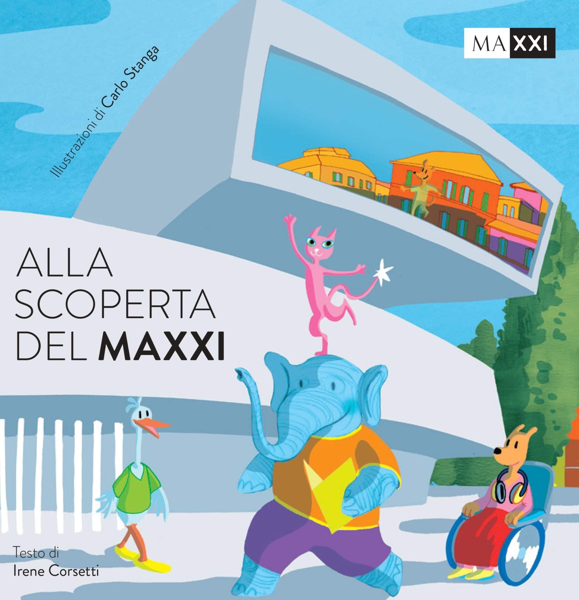 Una guida per il MAXXI, la gatta Stella porta i bambini nel museo
