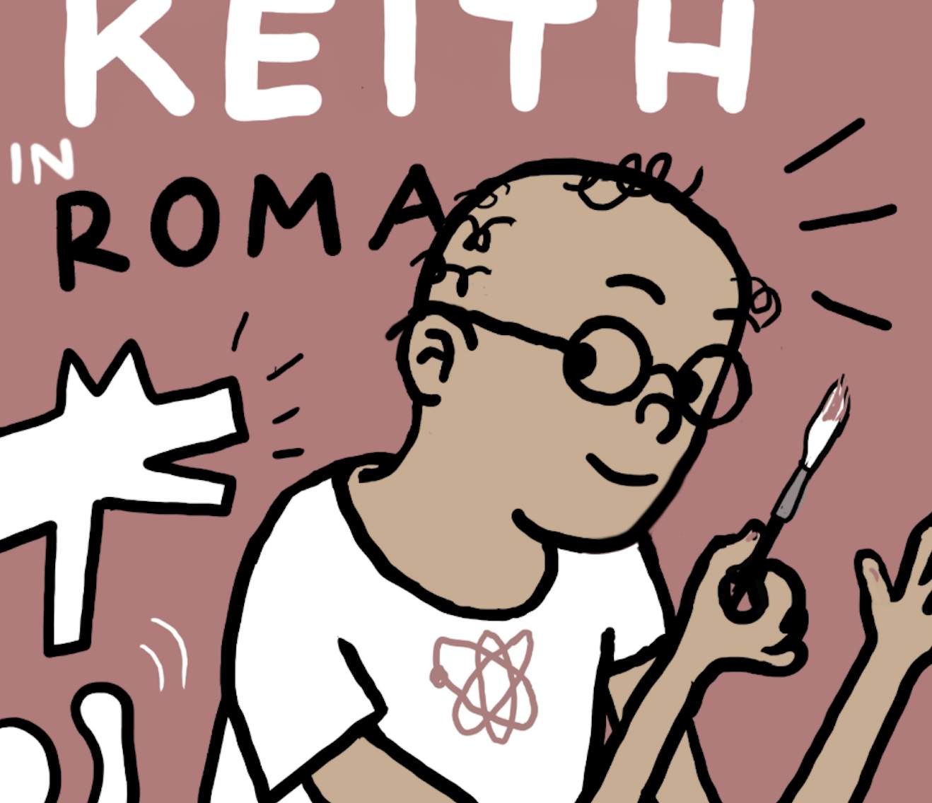 Keith in Rome, il nuovo libro illustrato di Marco Petrella