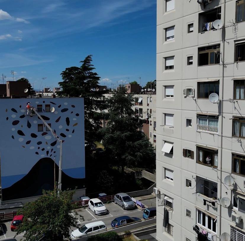 "Il Vulcano di Tor Bella Monaca": Andreco valorizza la periferia