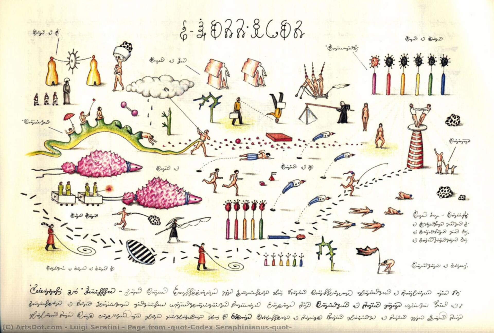 Luigi Serafini: in mostra al Mart l'artista del Codex Seraphinianus