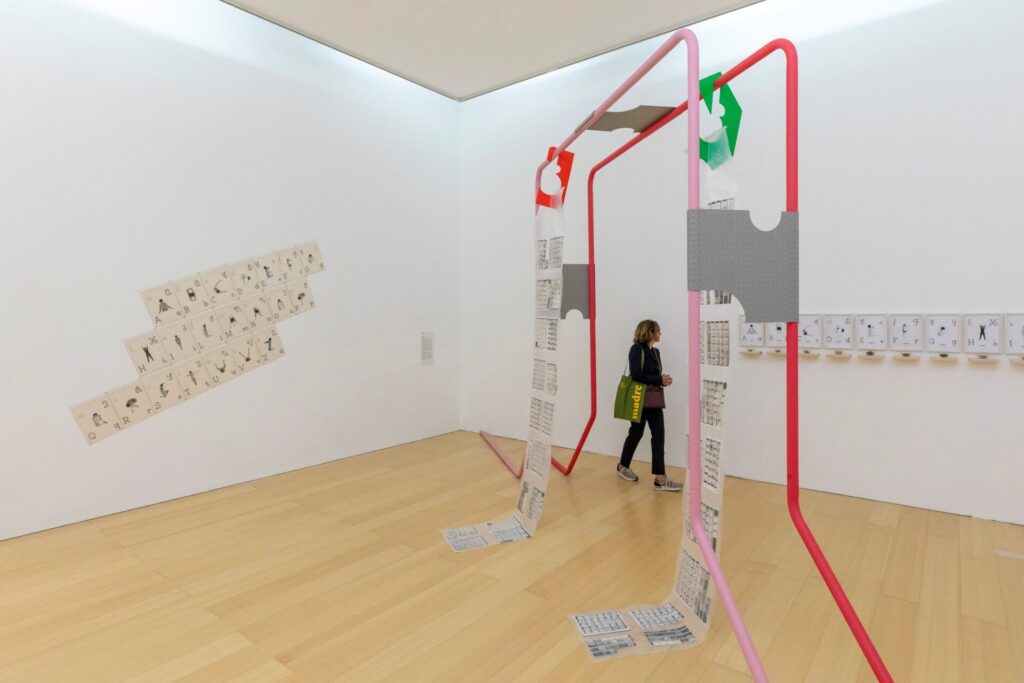 Tomaso Binga, Museo Madre. Oggi spose.