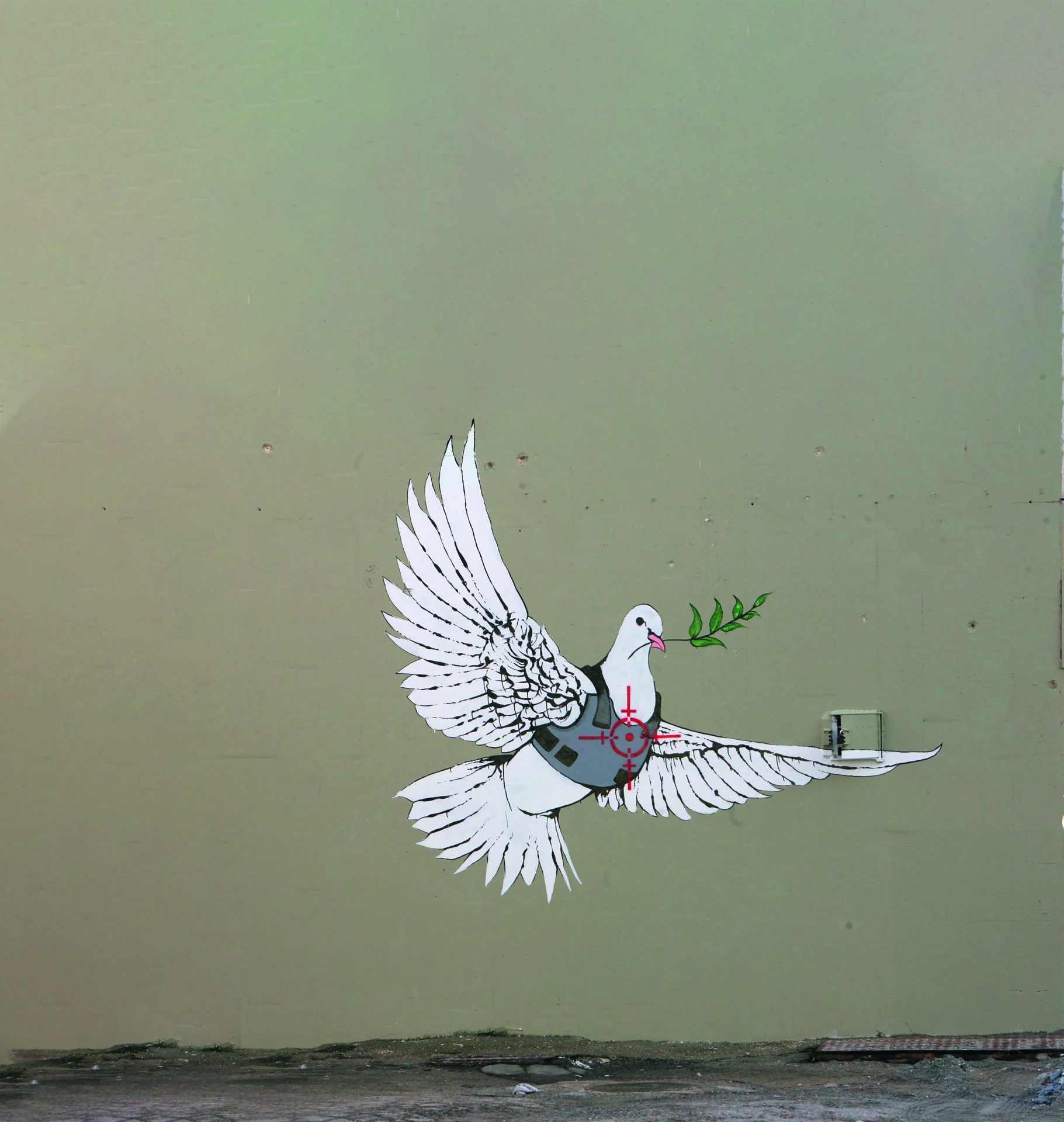 Banksy ad Assisi per un messaggio di pace e speranza